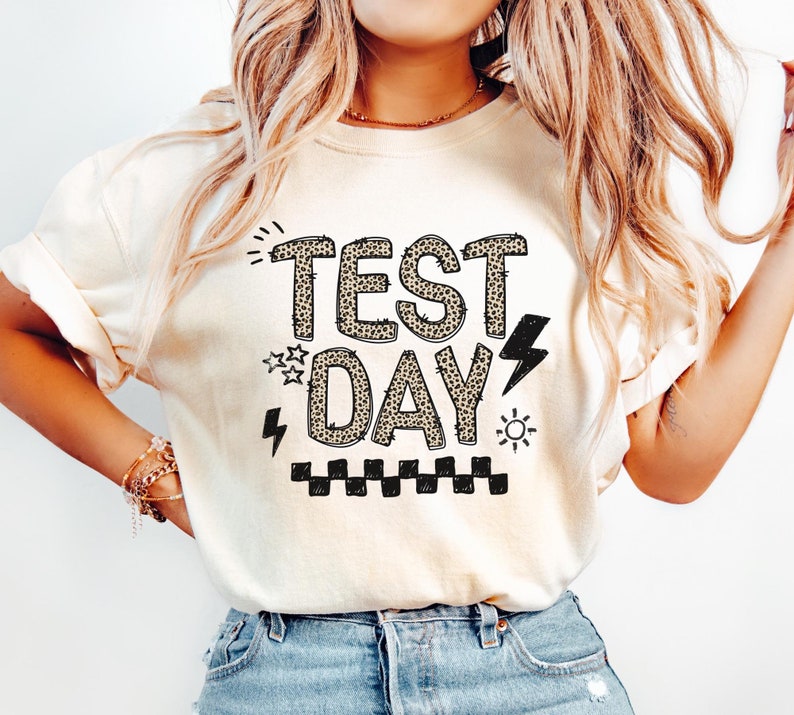 Teacher Test Day Shirt, Comfort Colors State Testing Shirt, Teacher ...