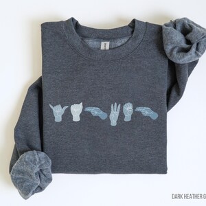 Christian ASL Shirt, ASL Sweatshirt, Yahweh Shirt, American Sign ...