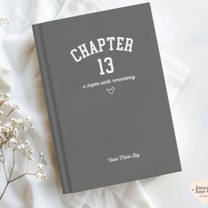 Personalized 13th Birthday Gift Chapter 13 Journal Custom Name Notebook ...