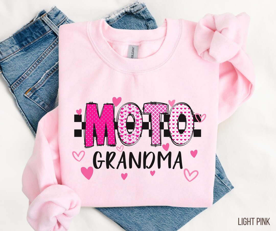 Moto Grandma Racing Shirt, Womens Motocross Hoodie, Custom Race Shirt ...