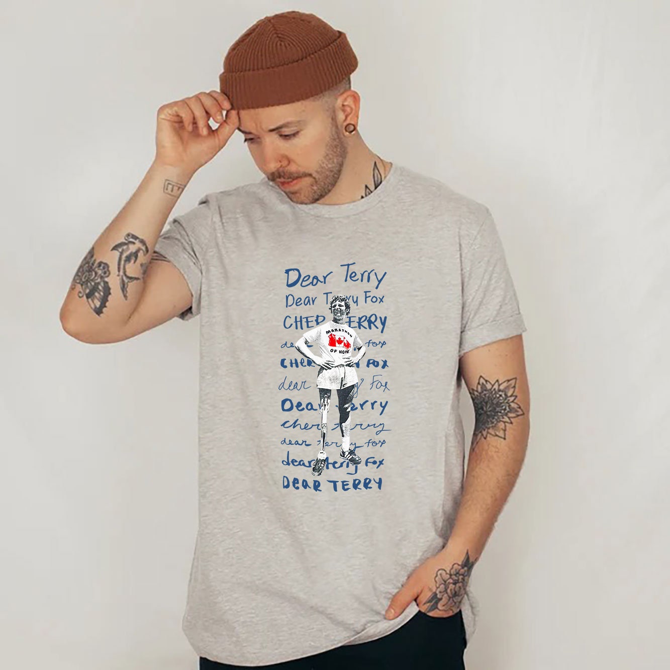 Ryan Reynolds Terry Fox Sweatshirt, Dear Terry Shirt sold by Dina ...