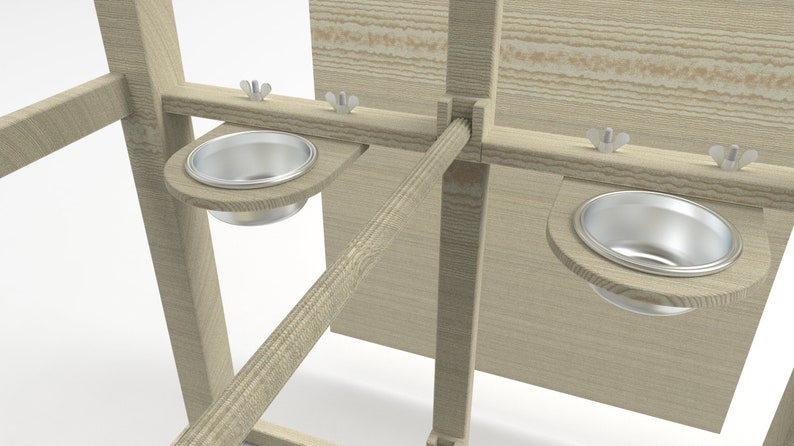 Large Wooden Parrot Cage Plan - Etsy