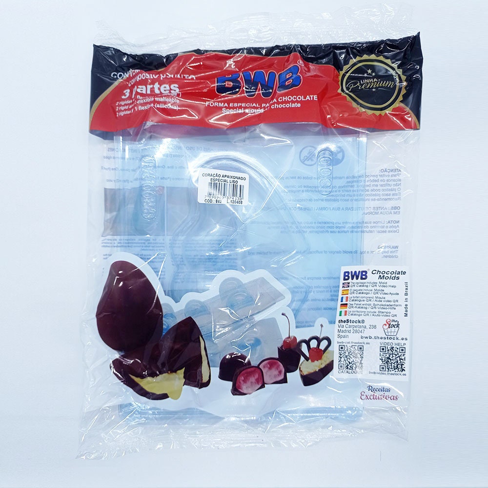 BWB 842 Special Mold 3 Parts Double Heart With Silicone Hot - Etsy UK