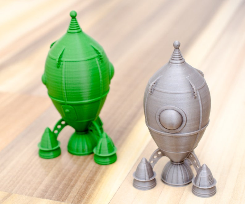3D Printed Rocket Ship Toy 3D Printed Rocket Model | Etsy UK