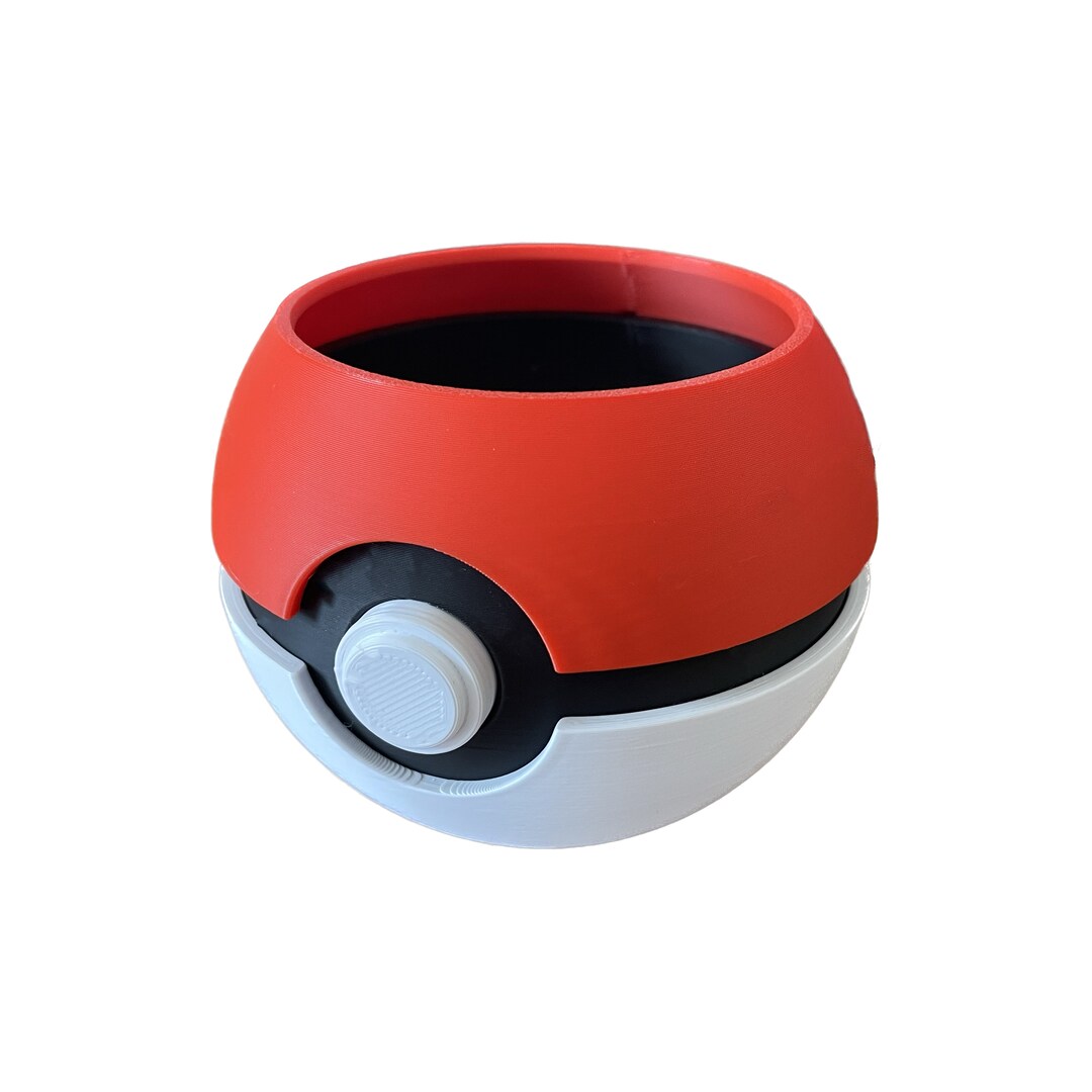 Pokemon Planter, Anime Planter, Pokeball Planter, Desk Storage, Pokemon ...
