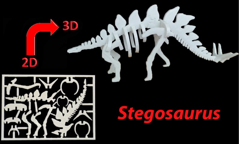 Dinosaur Model Kit Cards T-REX Jurassic World 3D Printed - Etsy