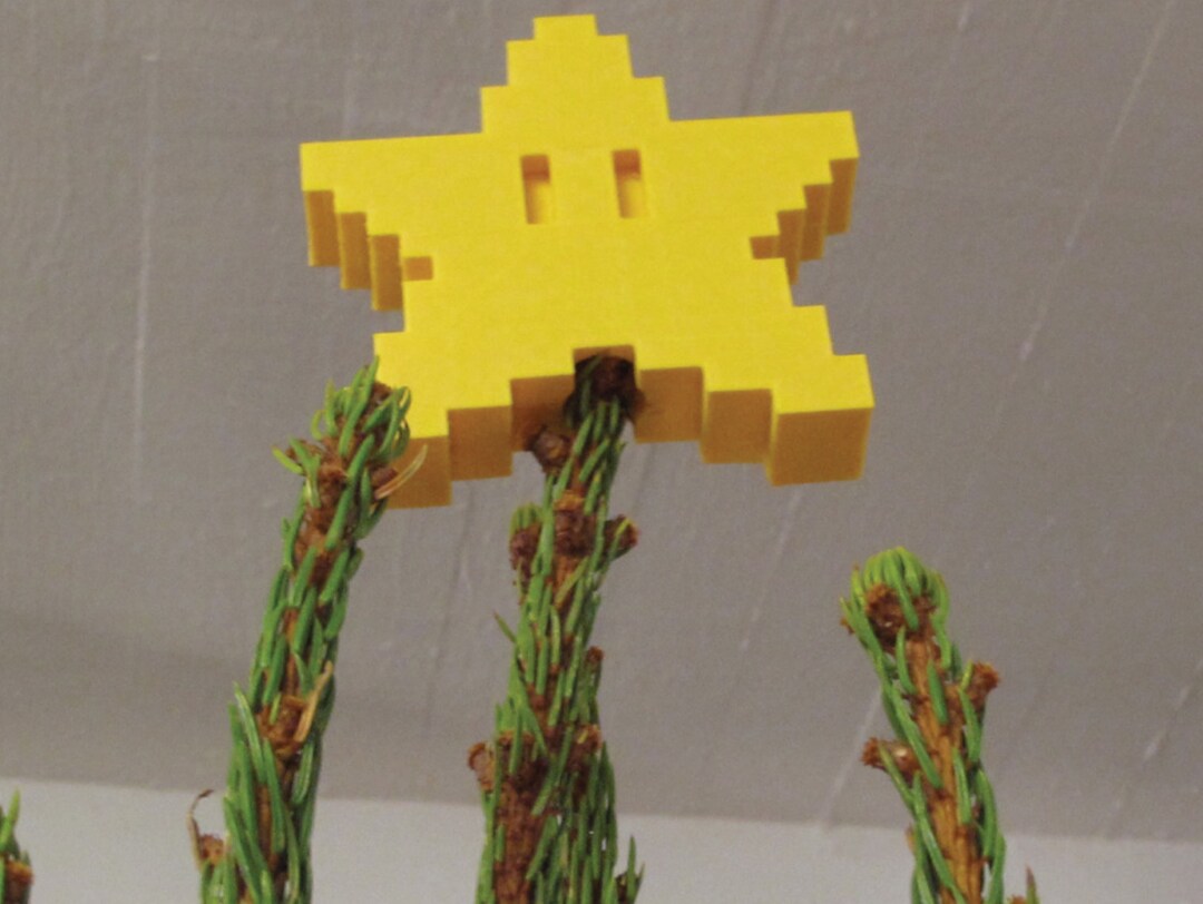 Super Mario, Tree Topper Star, Decoración de videojuegos retro ...