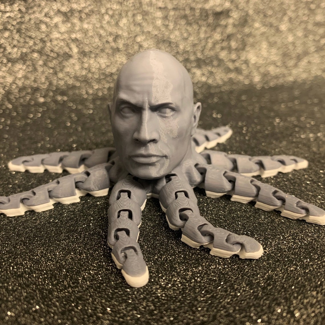 The Rocktopus XL Deluxe V2 Dual Colour Fidget Toy | Etsy