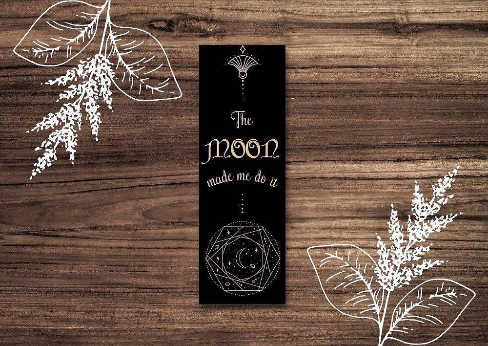 Witchy Printable Bookmarks Magic Wicca Pagan - Etsy