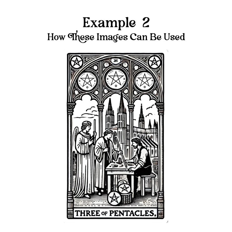 Tarot Suit Symbols PNG | Wands, Cups, Pentacles, and Swords | Digital ...