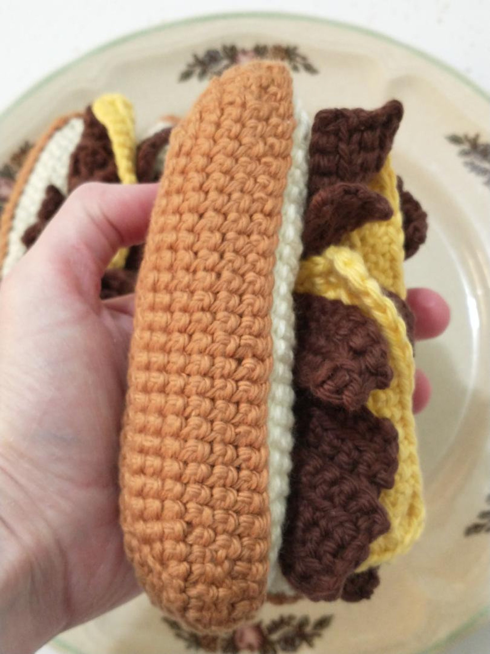 Crochet Cheese Steak - Etsy