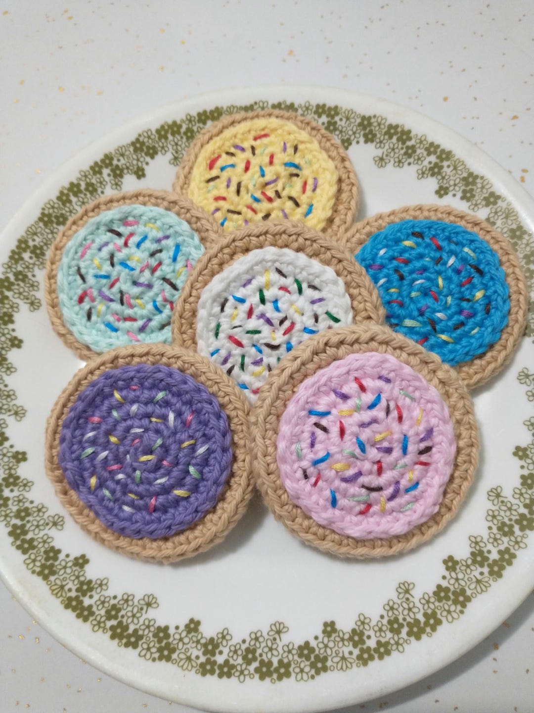 Crochet Sugar Cookies - Etsy