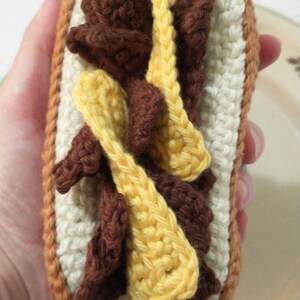 Crochet Cheese Steak - Etsy