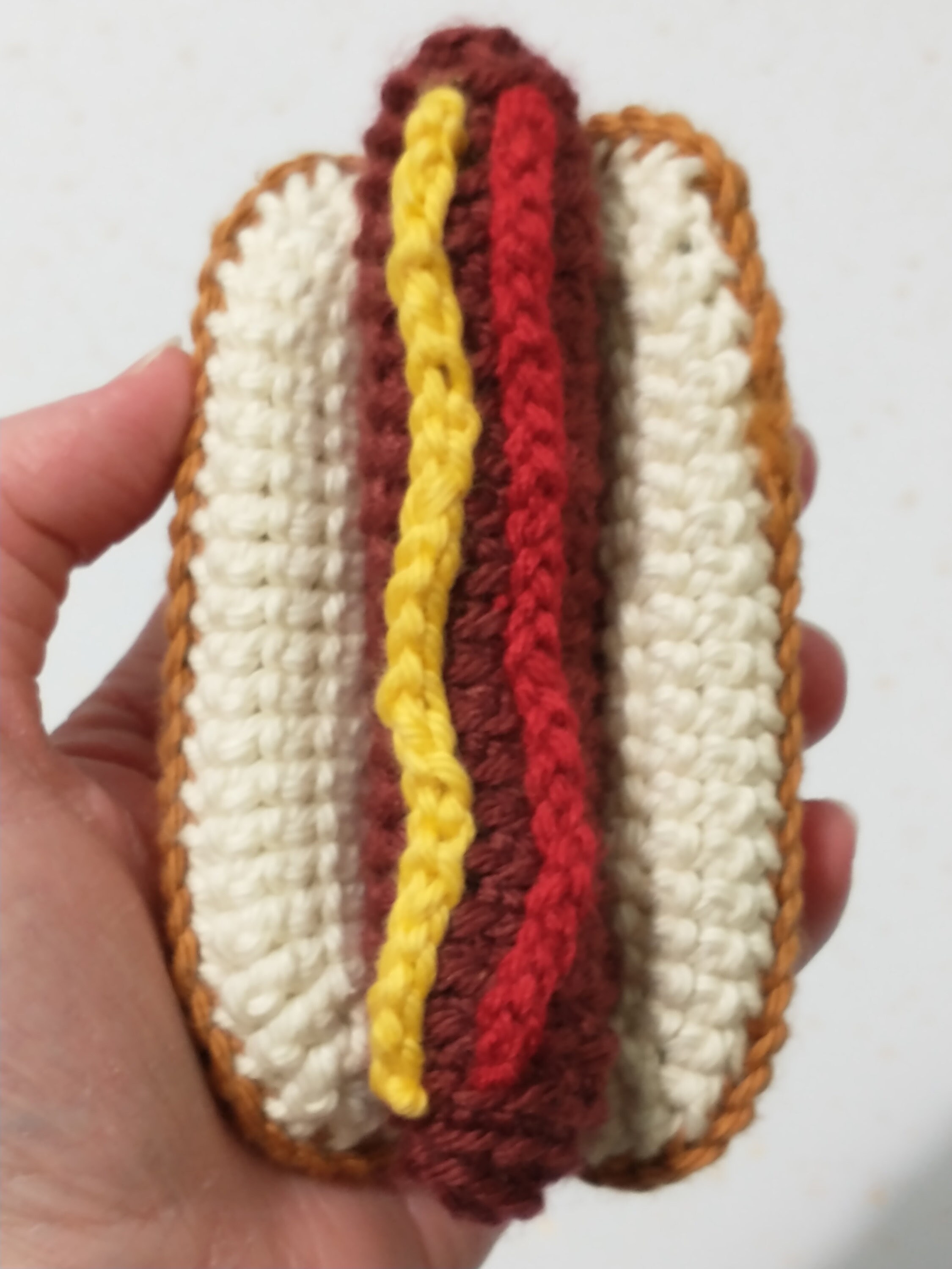 Crochet Hotdog - Etsy
