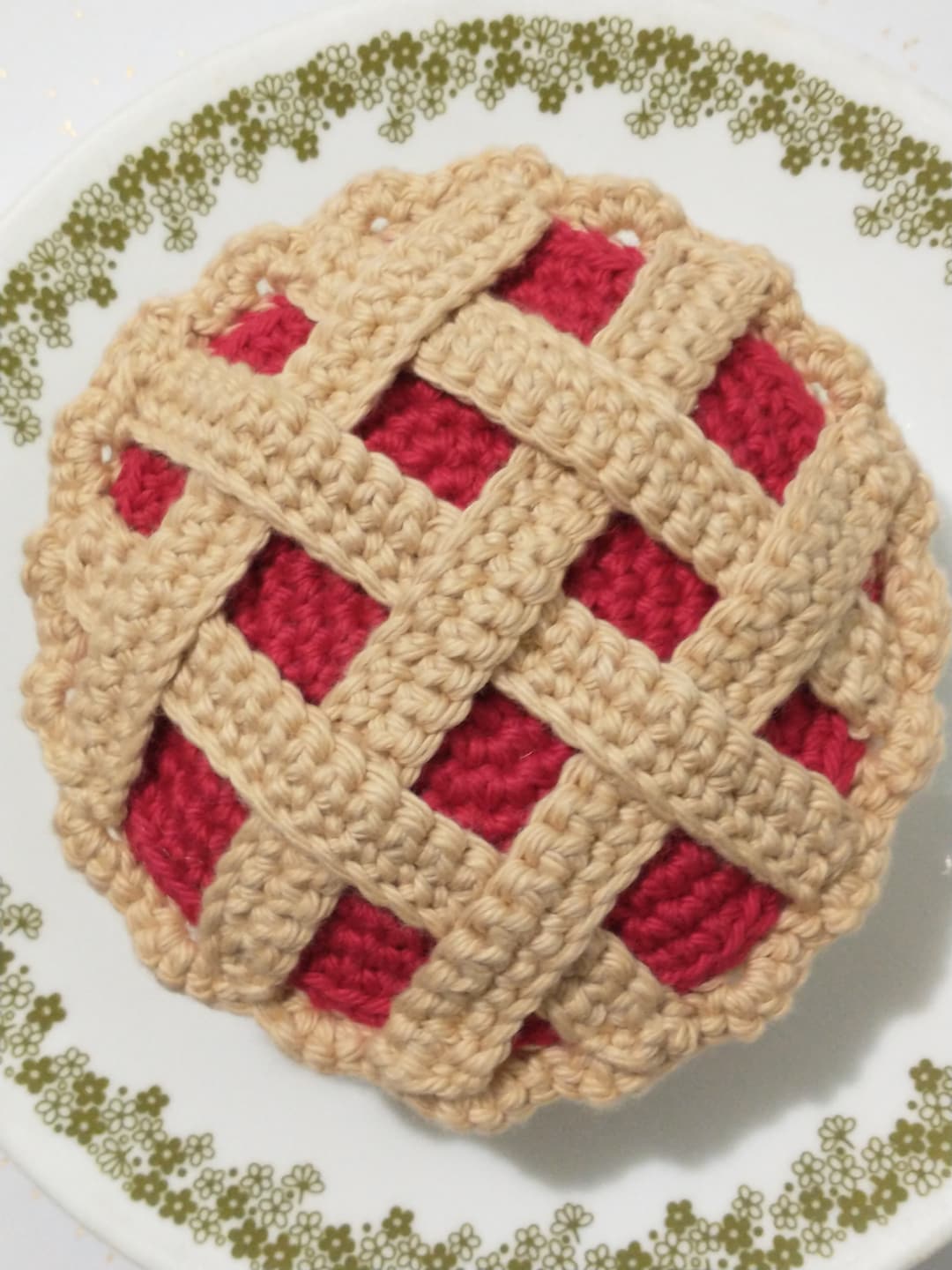 Delicious Crochet Pie - Etsy