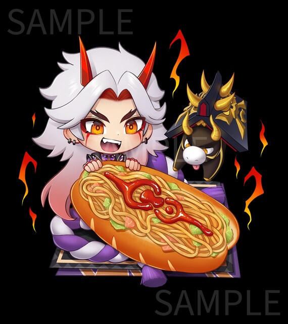 Arataki Itto Special Dish Digital High Resolution File - Etsy