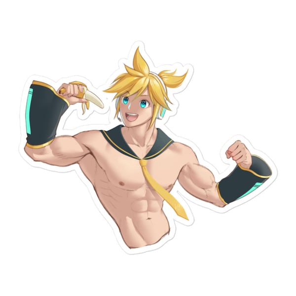 Len Kagamine Stickers Etsy