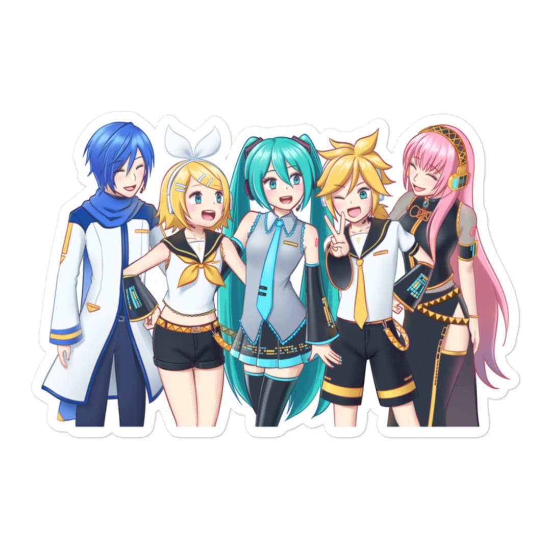 Hatsune Miku Stickers Vocaloid Sticker Project Sekai Stickers Anime ...