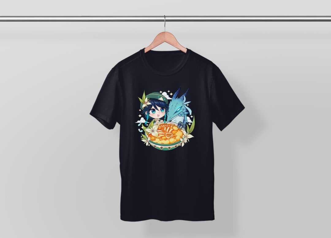 VENTI Genshin Impact Speciality Dish Series Unisex Tee T-shirt Kawaii ... VENTI Genshin Impact Speciality Dish Series Unisex Tee T-shirt Kawaii ...