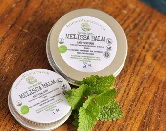 Organic Lemon Balm Salve melissa Officinalis - Etsy