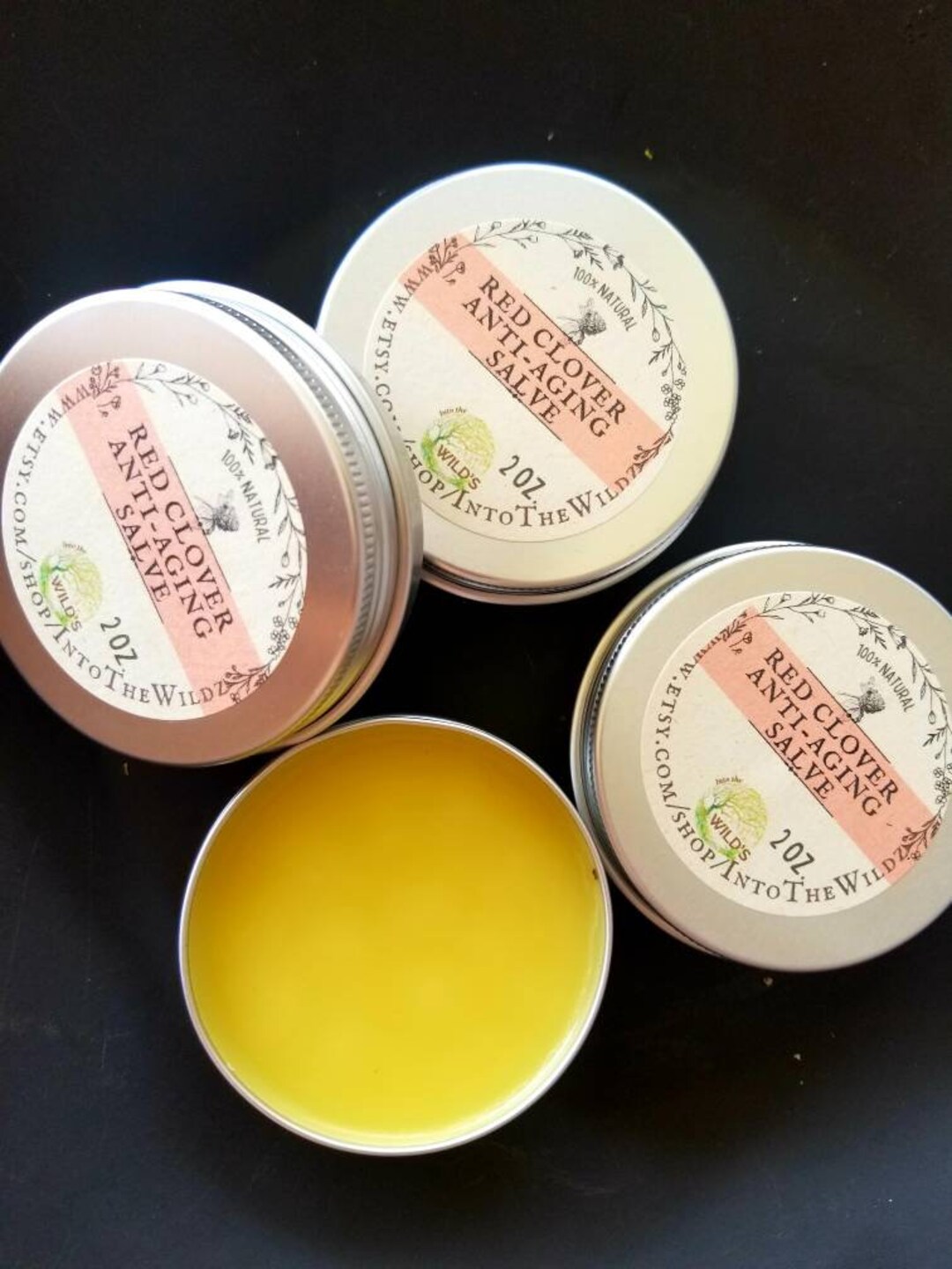 Organic Red Clover Salve/soothing Skin Salve/acne Salve/organic/all ...