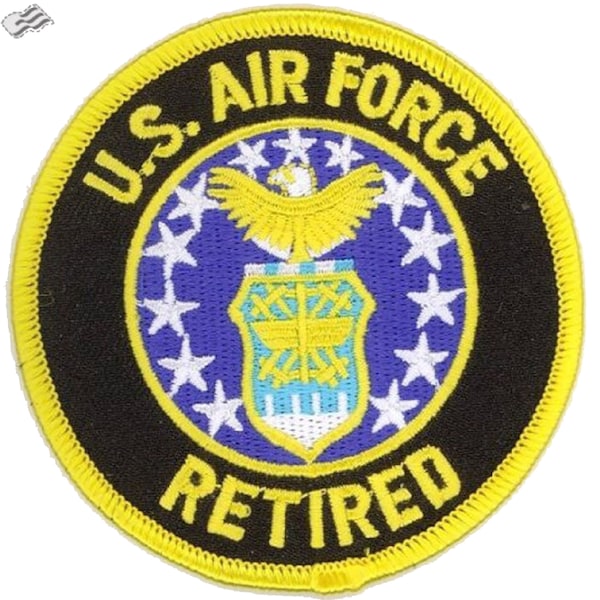 Retired Air Force Patch - Etsy