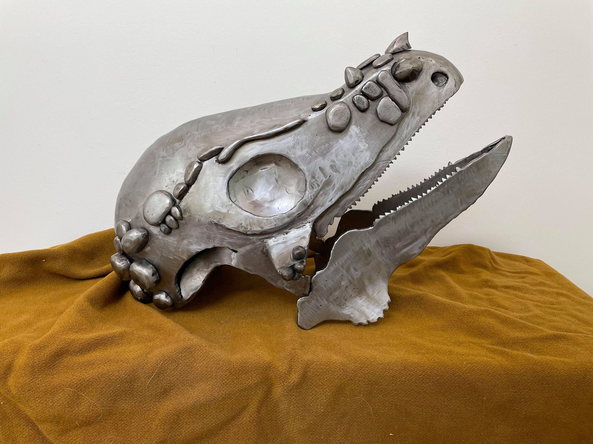 Steel Pachycephalosaurus Skull - Etsy