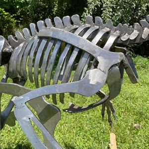 Life Sized Deinonychus Steel Skeleton - Etsy