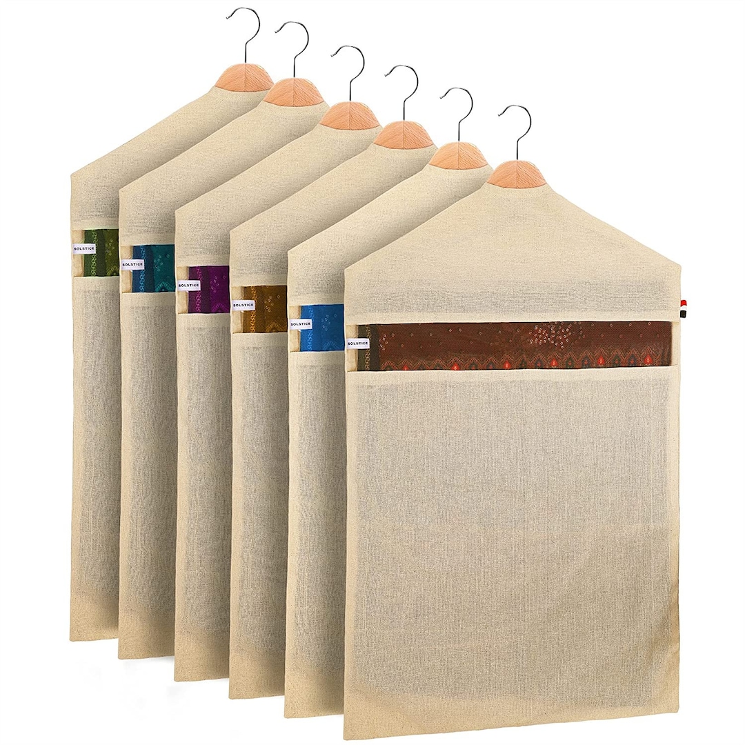 Pure Cotton Garment Bags/ideal for Jackets, Suits, Tops, Sarees ...