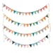 Colorful Fabric Bunting Flags Vintage Decor Festive Bunting Banner ...