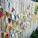 FABRIC BUNTING BANNER Boho Indian Colorful Cotton Bunting - Etsy