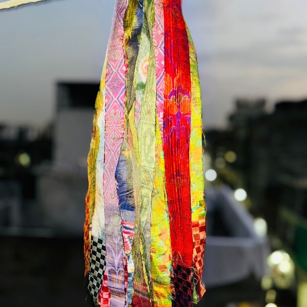 Sari Ribbon Necklace - Etsy