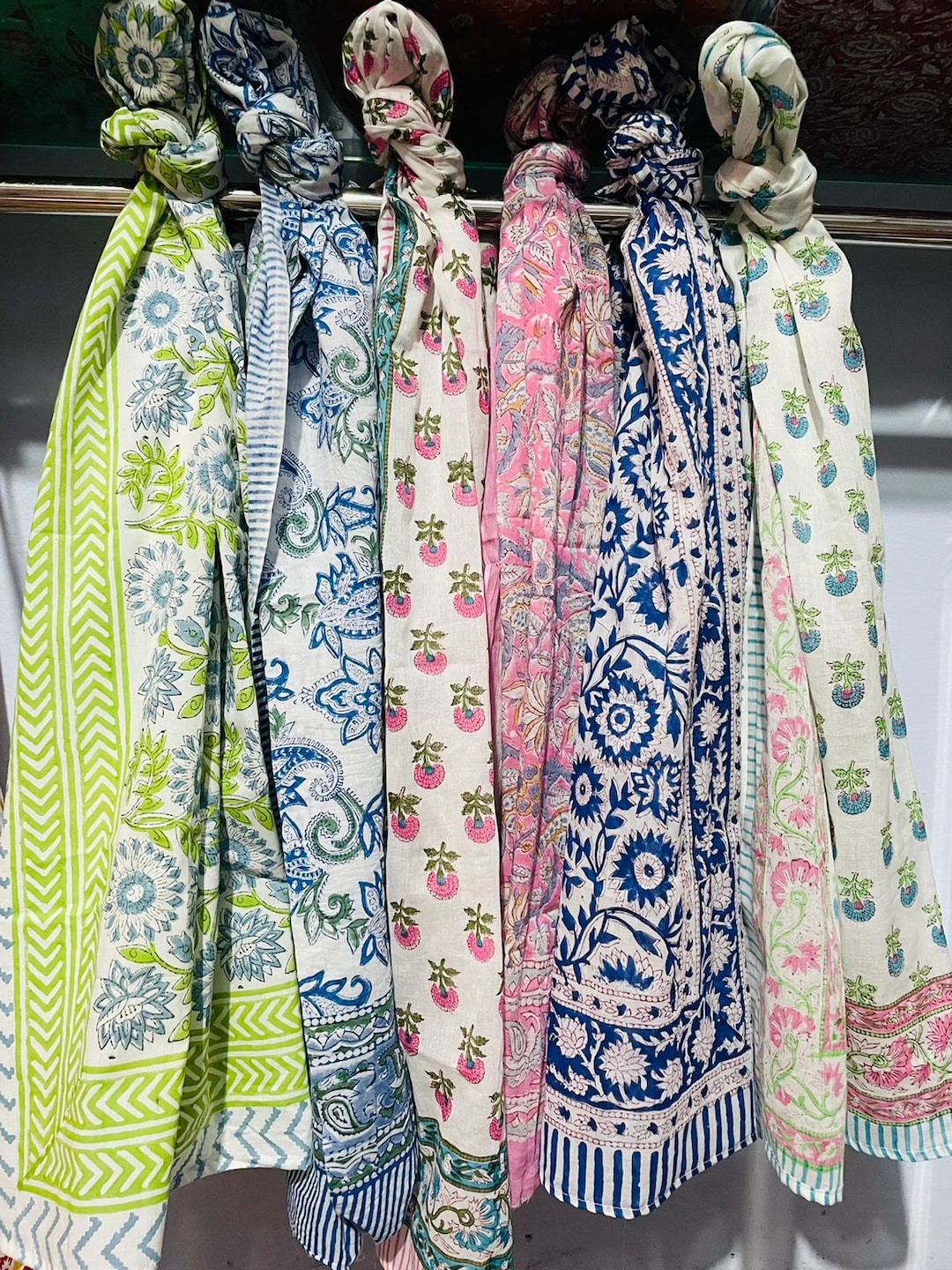 Cotton Beach Sarong Indian Hand Block Print Beach Sarongs Soft - Etsy