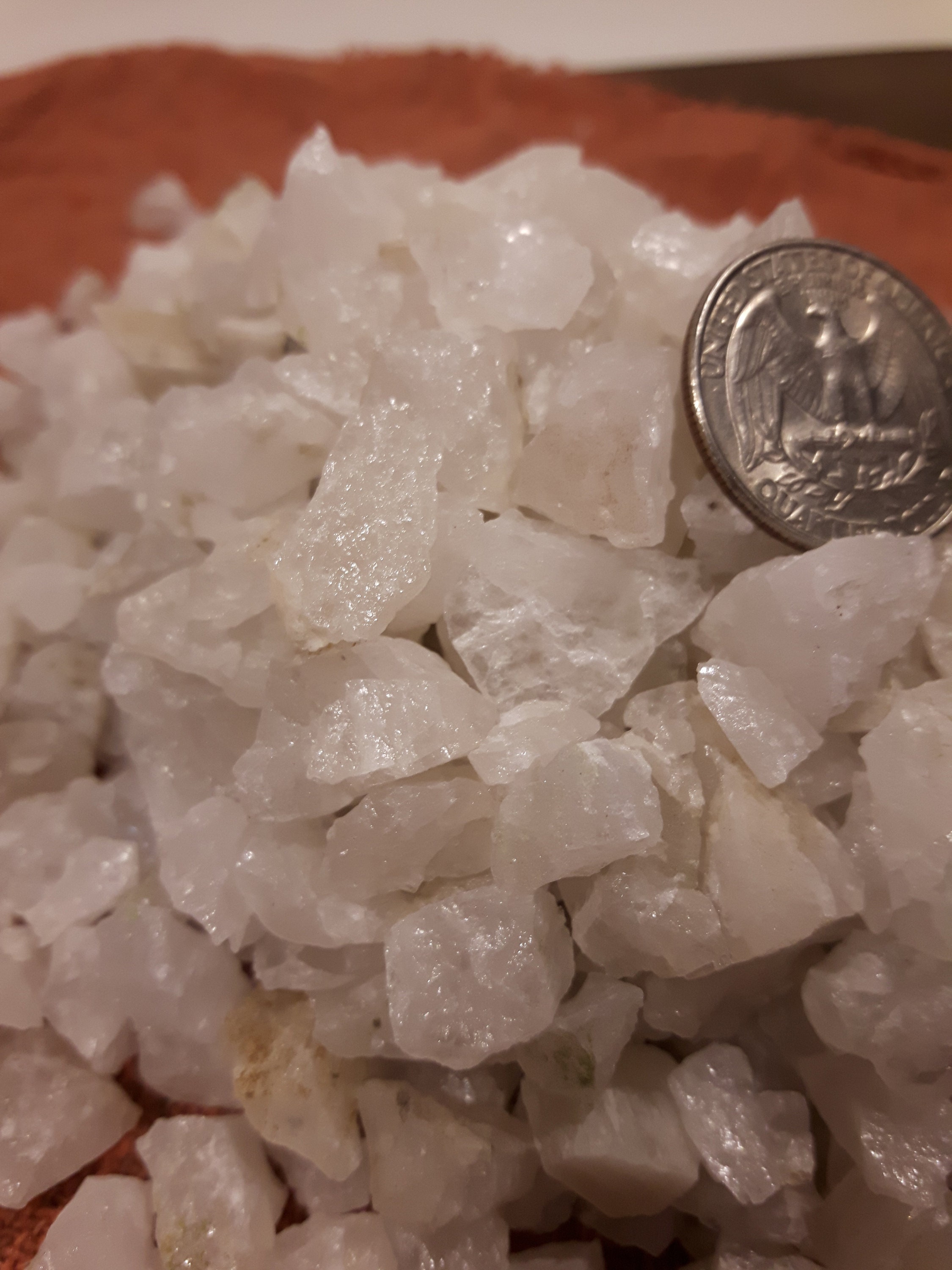 Quartzite Mini Stones 454g of Natural Milky Quartz Crystals - Etsy ...