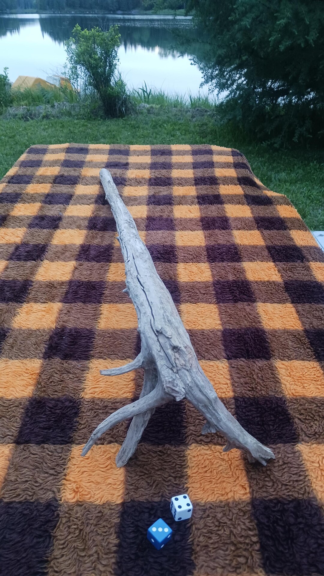 3-foot-long Driftwood Pole. Aquarium or Reptile Terrarium Decoration ...