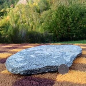 Large Raw Flagstone Natural . Unique Find Flat River Stone From ...