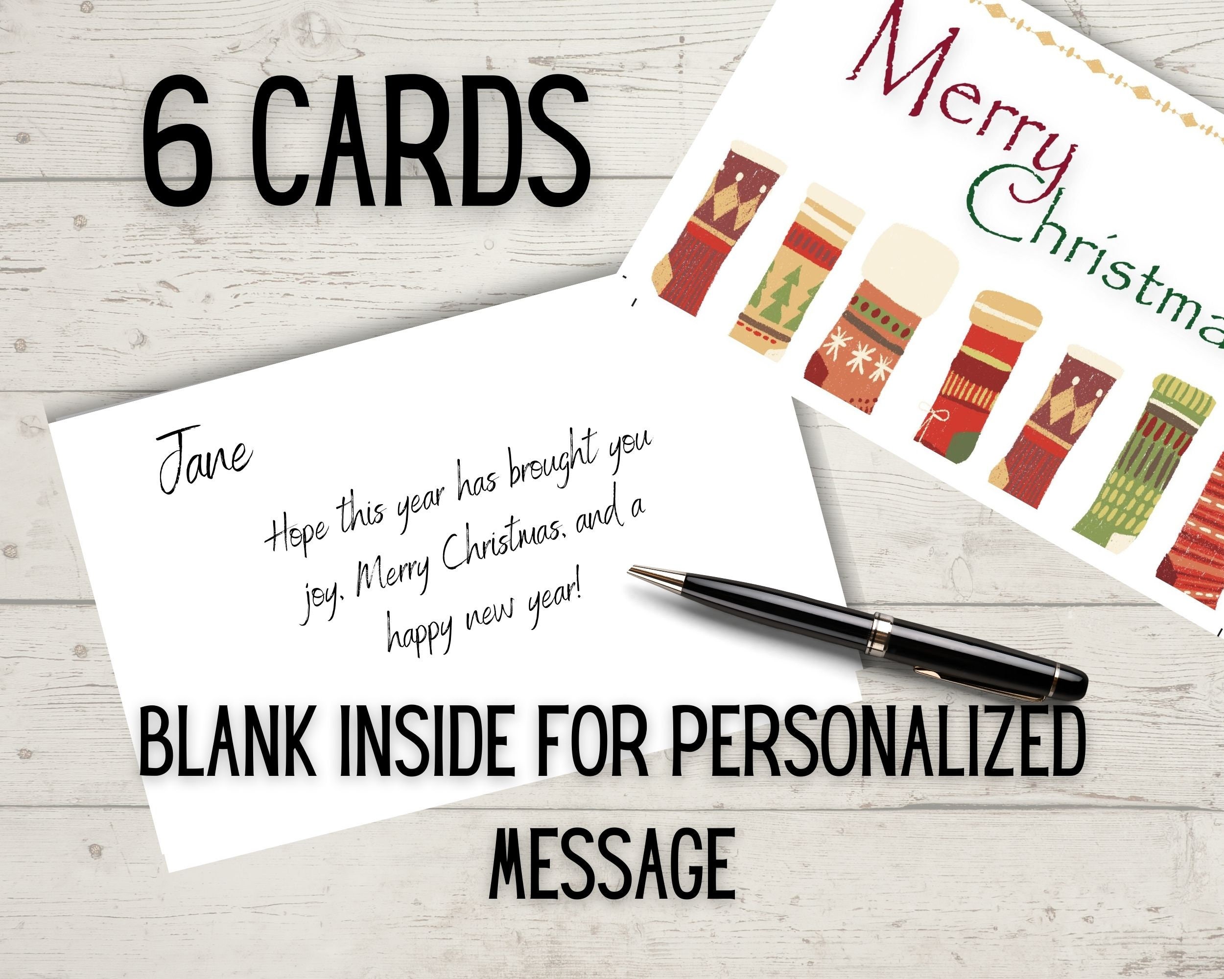 Printable Christmas Cards and Tags Bundle Holiday Tags Gift - Etsy