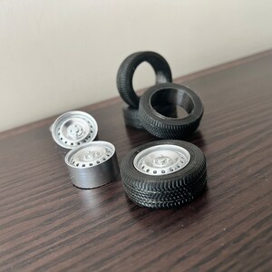 High Resolution 3D Printed Rims and Flexible Tyres for Miniature Cars ...