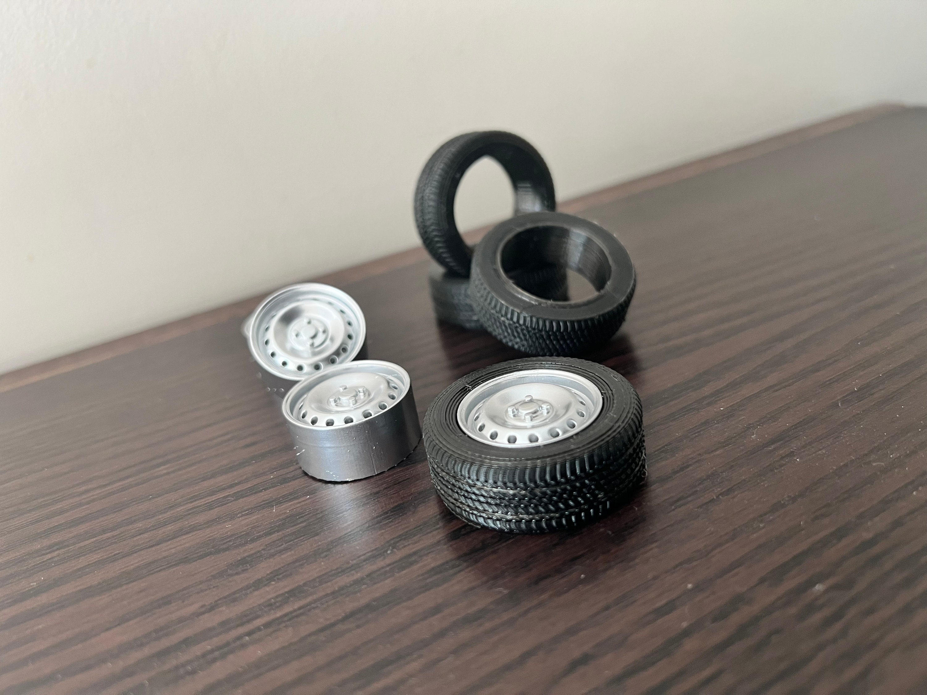 High Resolution 3D Printed Rims and Flexible Tyres for Miniature Cars ...