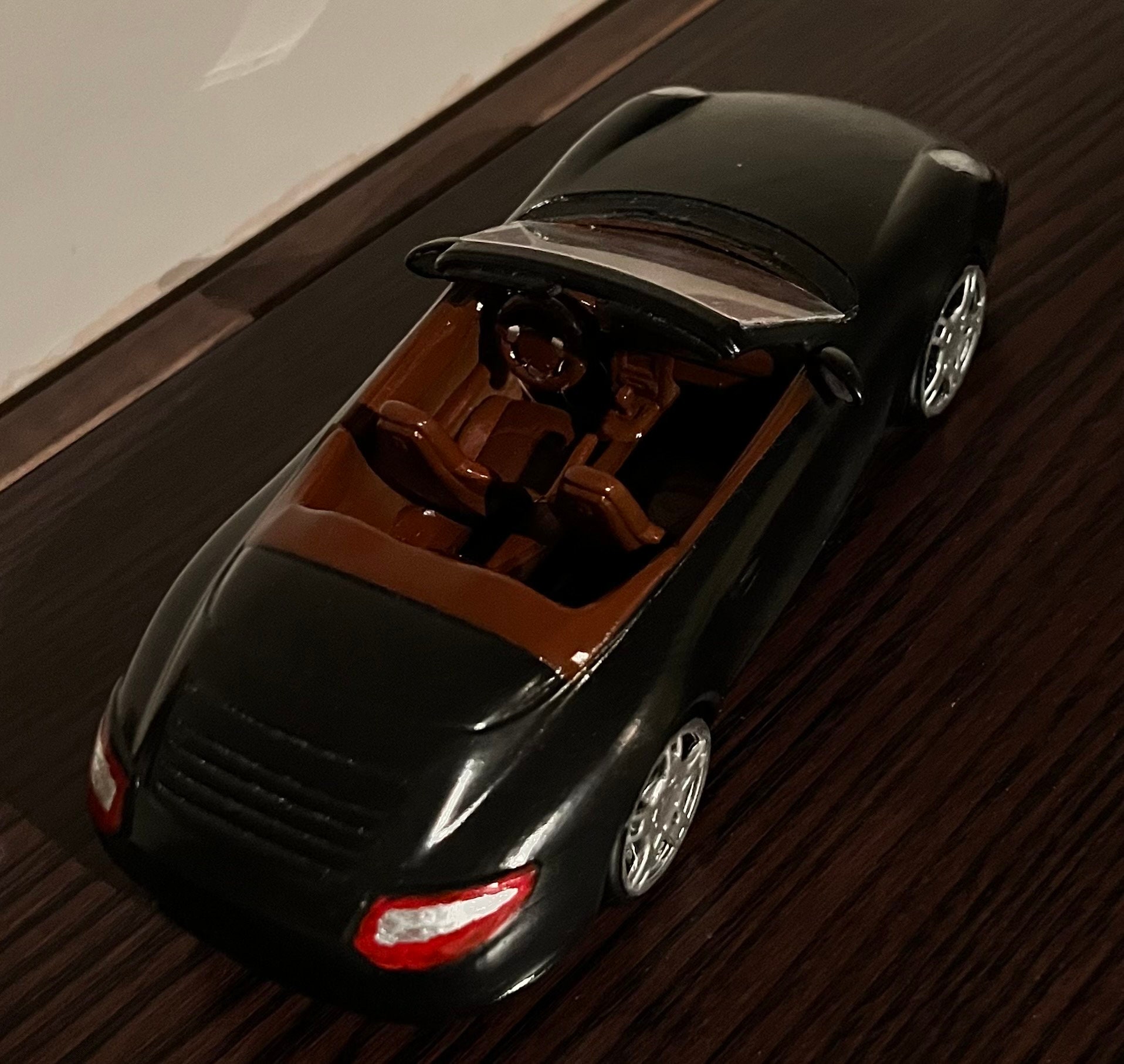 High Resolution 3d Printed Miniature Car With Clear Glass and Interior ...