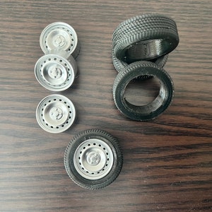 High Resolution 3D Printed Rims and Flexible Tyres for Miniature Cars ...