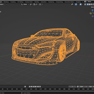 Custom Car 3D Design Files (any Car in Stl ) - Etsy