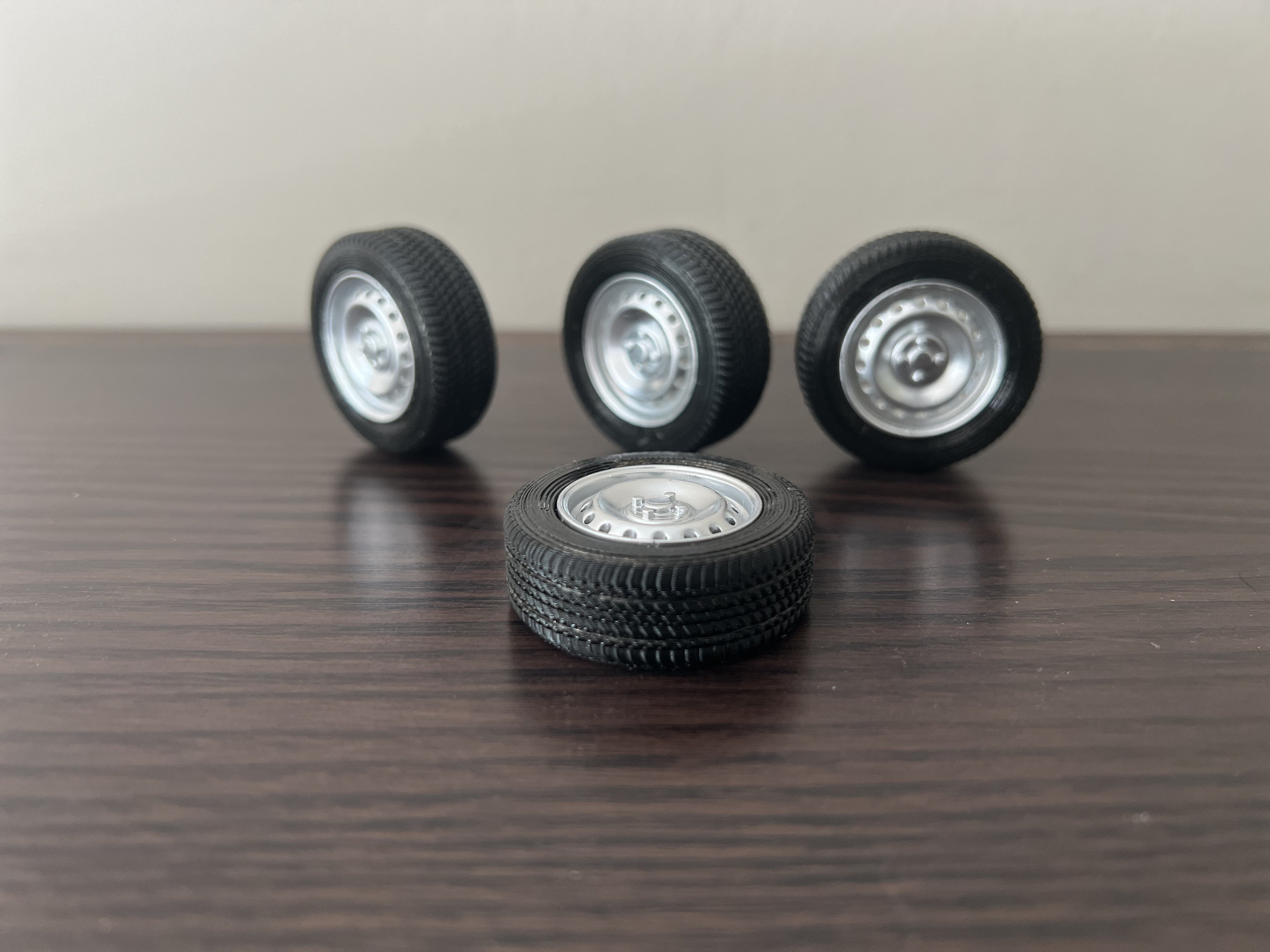 High Resolution 3D Printed Rims and Flexible Tyres for Miniature Cars ...