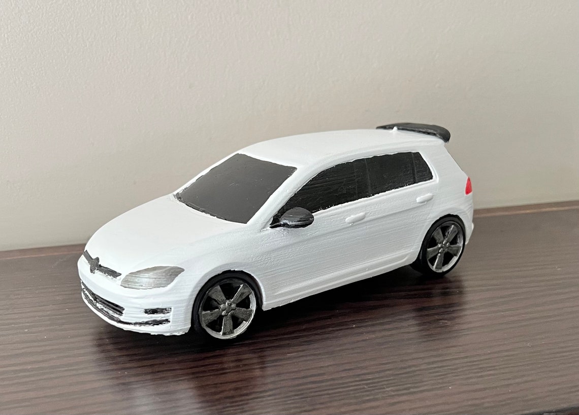 3d Printed Miniature Car Painted any Model. - Etsy