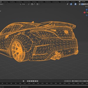 Custom Car 3D Design Files (any Car in Stl ) - Etsy