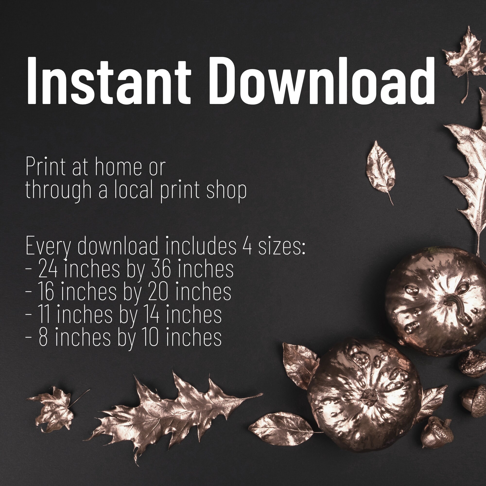 Fall Gallery Wall Set // Cute Fall Wall Decor // Simple Fall - Etsy