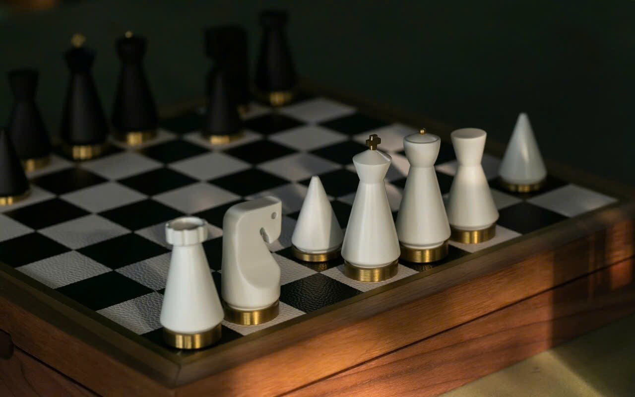 Handmade Chess Set, Premium Chess Board, Luxury Board Game, Chess ...