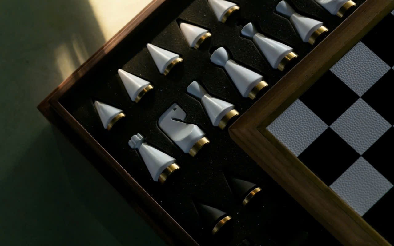 Handmade Chess Set, Premium Chess Board, Luxury Board Game, Chess ...