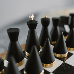 Handmade Chess Set, Premium Chess Board, Luxury Board Game, Chess ...