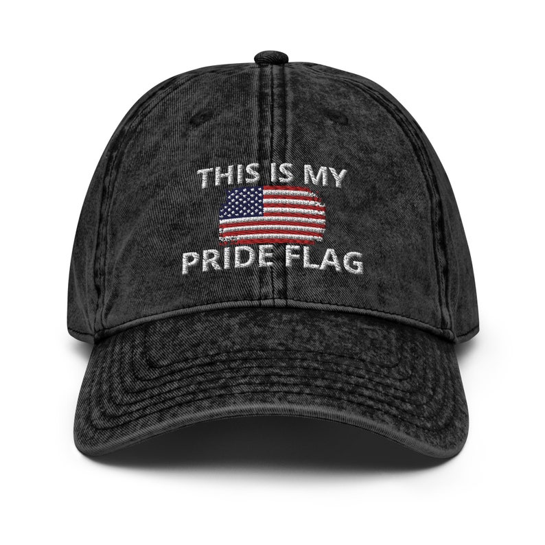 This is My Pride Flag Hat, American Flag Cap, Patriotic Republican ...